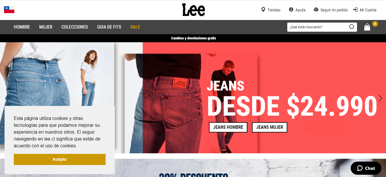Lee Jeans lanza su website de ecommerce en Chile | MAGAZINE DIGITAL