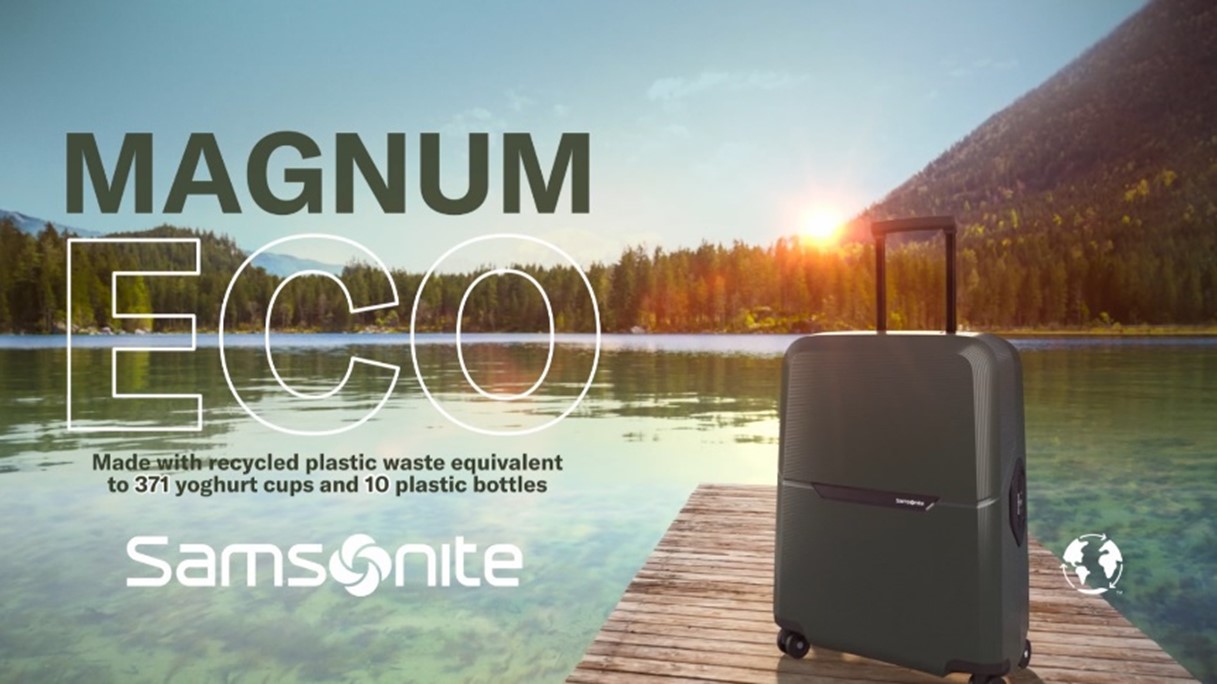Samsonite Magnum Eco, por un planeta limpio | MAGAZINE DIGITAL