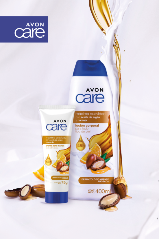 Avon Care presenta su nueva crema “Argán y Naranja”: un mix de frescura ...